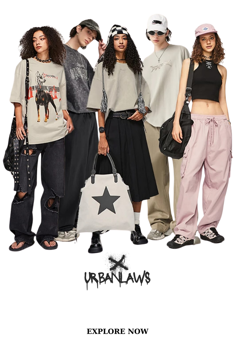 Streetwear Shop: UrbanLaws | Y2k Clothing: UrbanLaws | Graphic Clothes