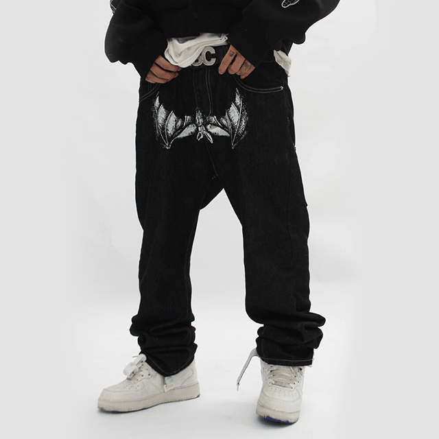 Gothic Vampire Denim Pants