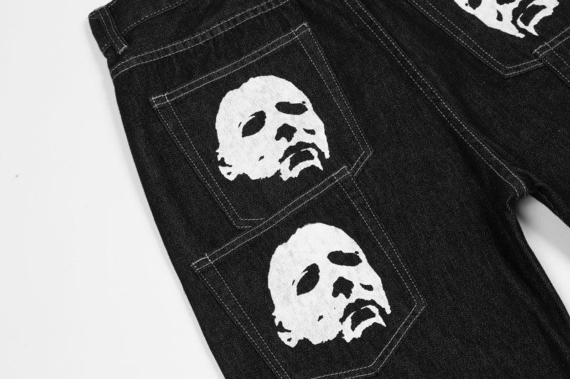 Gothic Vampire Denim Pants